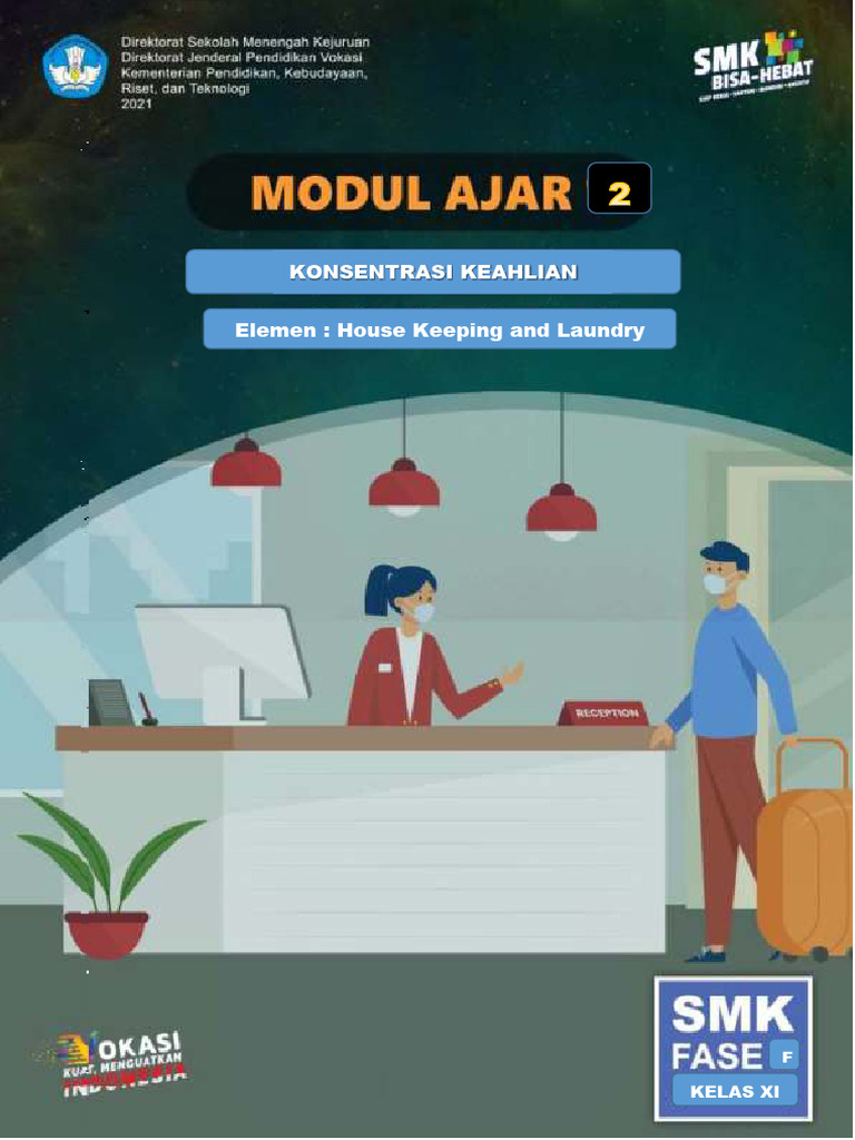 Modul Ajar 2 Public Area Lokasi & Peralatan House Keeping and Laundry | PDF