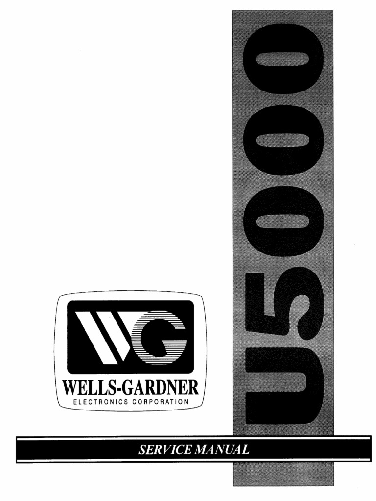 Wells Gardner U5000 | PDF