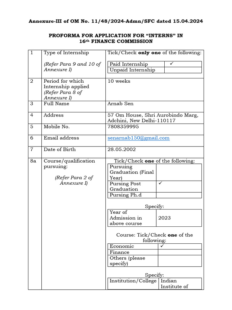Arnab Sen | PDF | Methodology | Governance