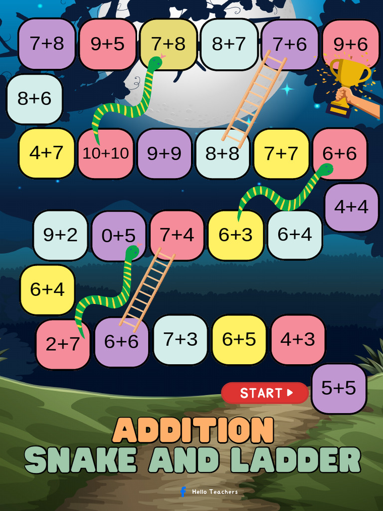 Addition Snake & Lad | PDF