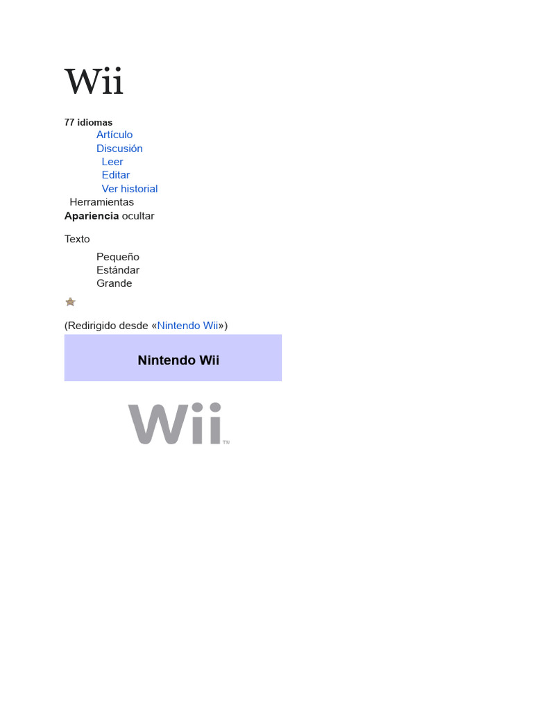 Historia y Éxito de Nintendo Wii | PDF | Wii | Nintendo