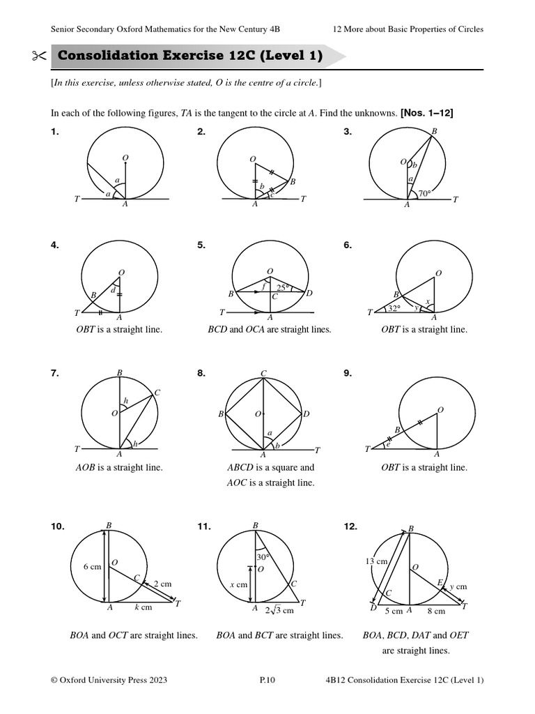 OSM ConsolEx 4B12 12c lv1 E-1 | PDF | Trigonometry | Algebraic Geometry