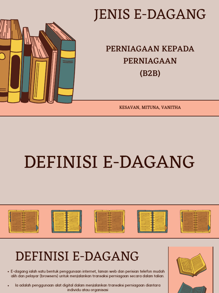E-Dagang (B2B) | PDF