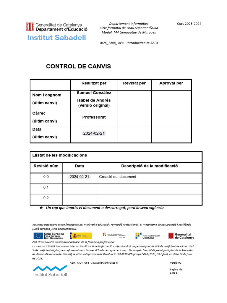 P1. Introduction To ERPs | PDF