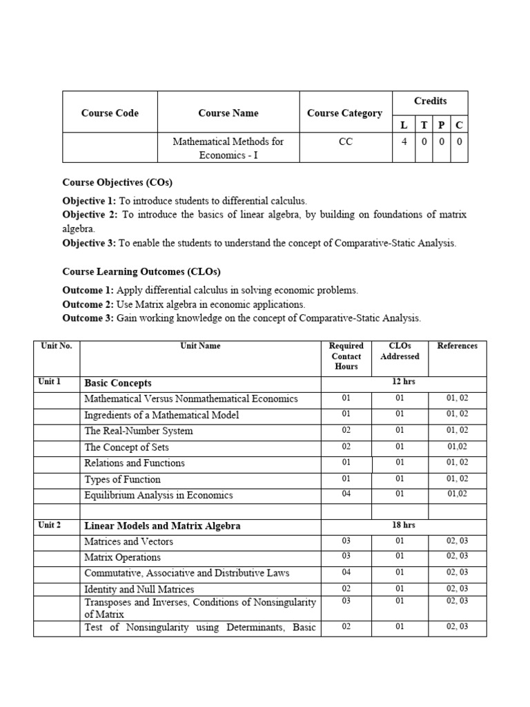Mathematical Methods 1 | PDF | Matrix (Mathematics) | Determinant