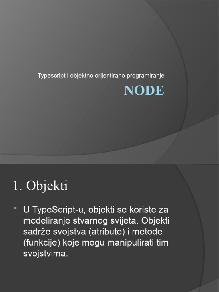 Node - Typescript | PDF
