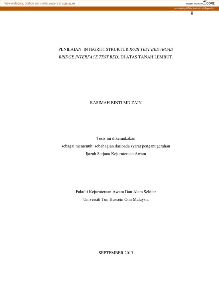 Integriti Struktur | PDF