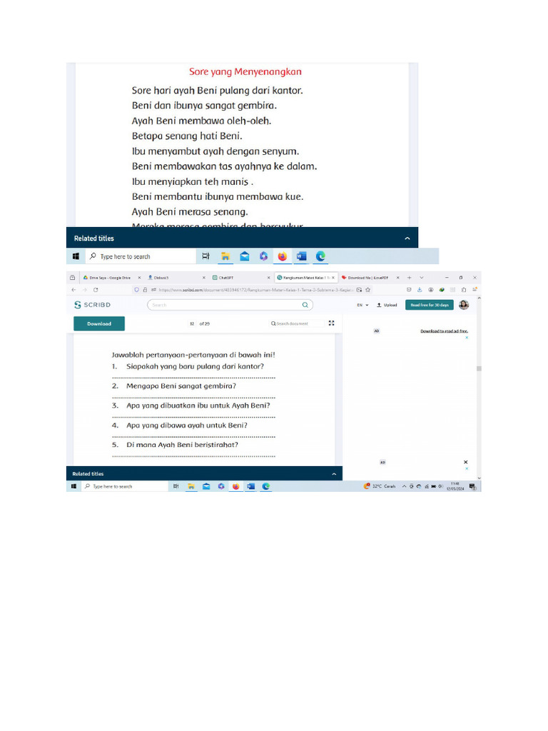 lanjutan tema 3 sb 3 | PDF