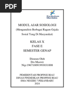 Sintaks Pembelajaran Role Playing Sosiologi | PDF