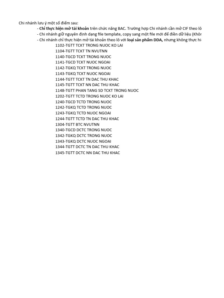 Bac - Tao Tai Khoan Theo Lo Update 14092023 | PDF