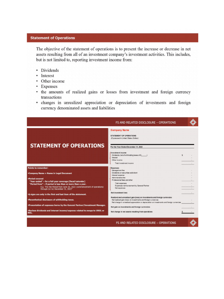 FS Preparation | PDF