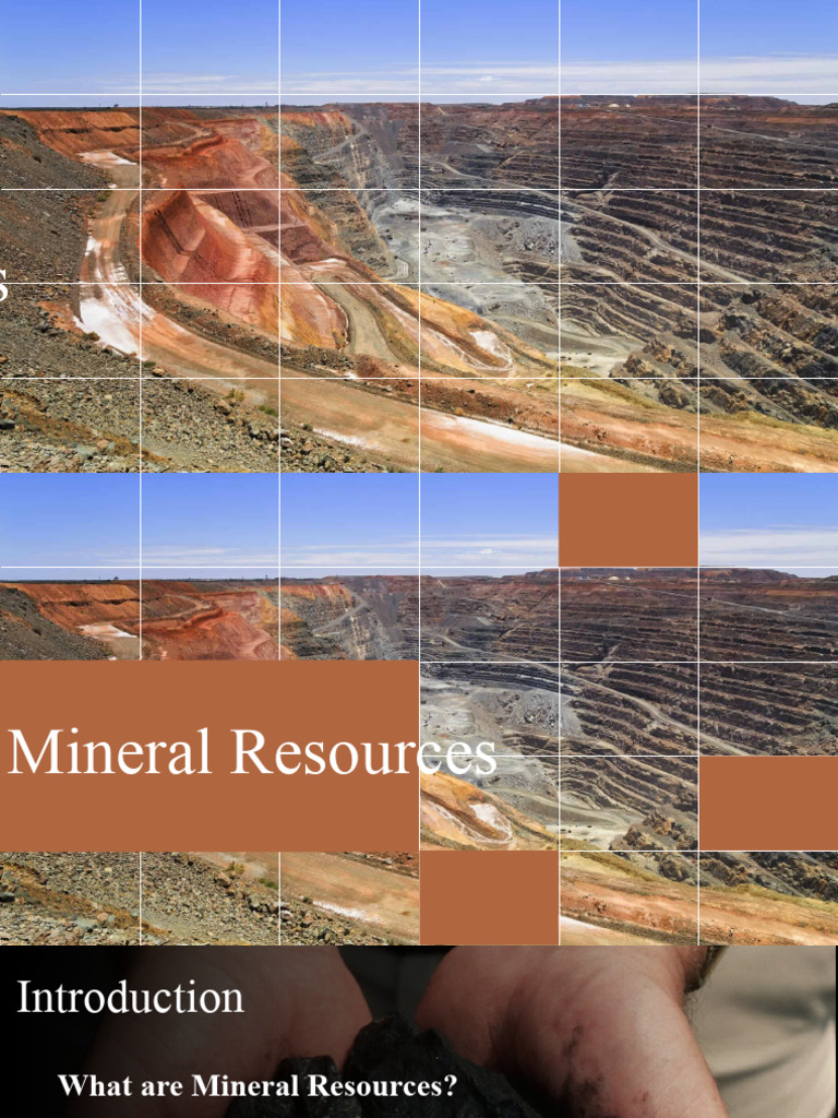 Mineral Resources | PDF | Mining | Metals