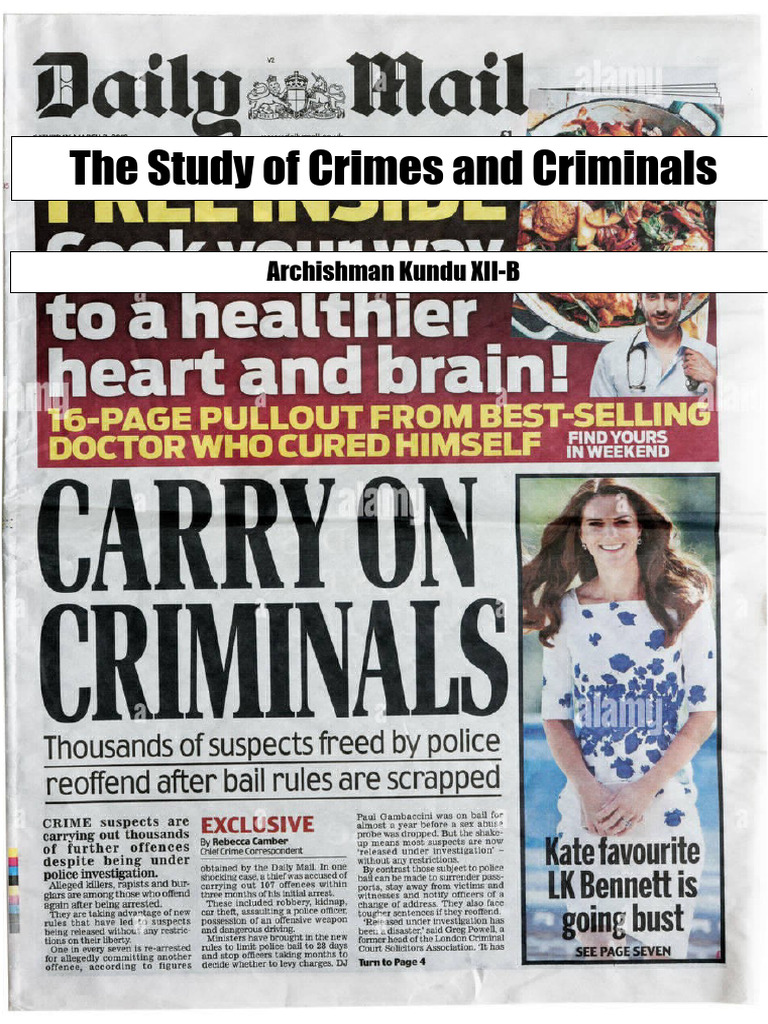 English Project | PDF | Crimes | Crime & Violence