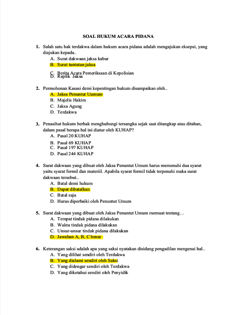 PDF Simulasi Soal SKB Compress | PDF