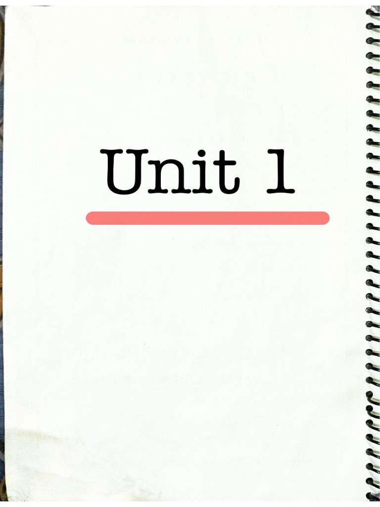 Unit 1 Differential Equations | PDF Unit 1 Differential Equations | PDF
