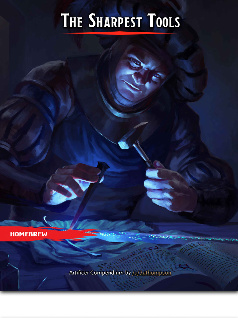 Artificer Subclasses and Tools Guide | PDF | Dungeons & Dragons | Gary ...