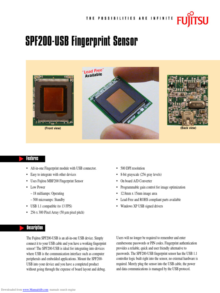 SPF 200 | Download Free PDF | Usb | Electronics