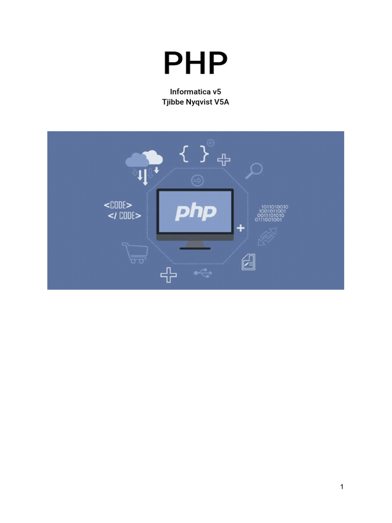 Verslag PHP | PDF