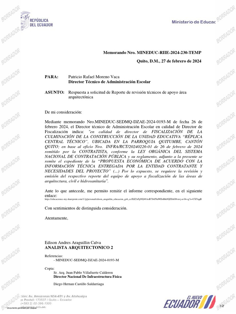 MINEDUC-RIIE-2024-230-TEMP | PDF