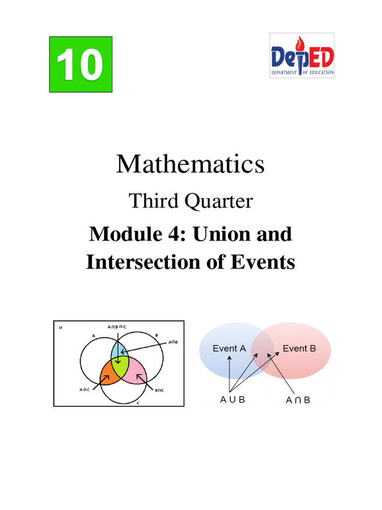 Math 10 - Q3 - Module 4 Final | PDF | Probability | Copyright