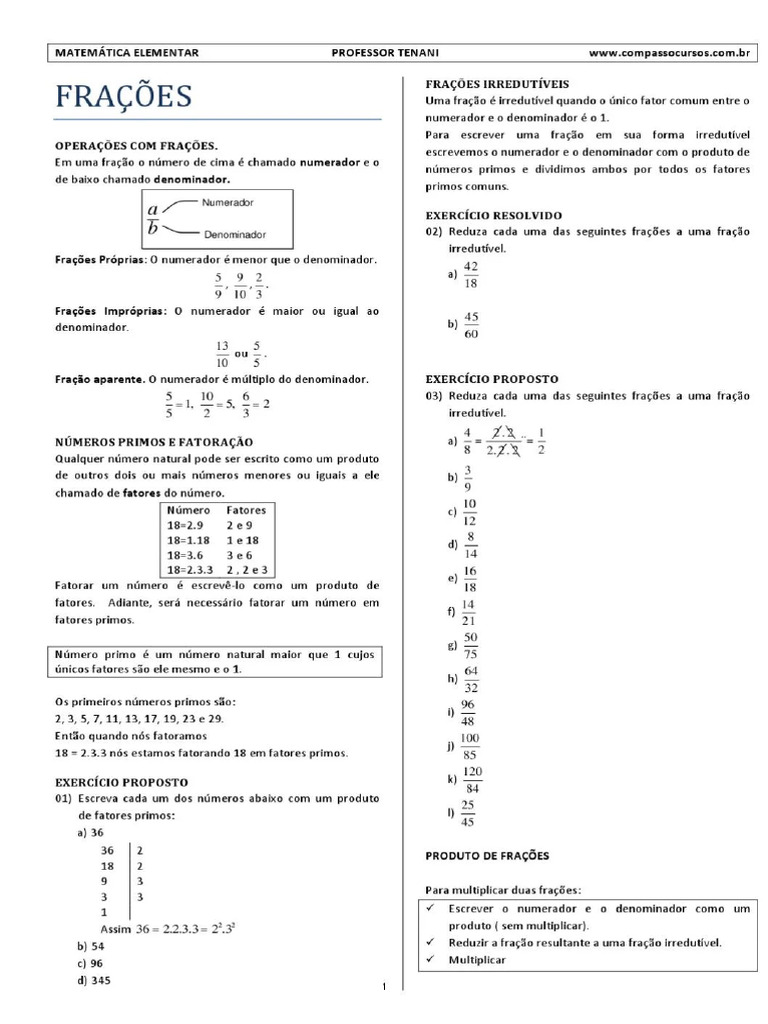 Matematica Elementar | PDF
