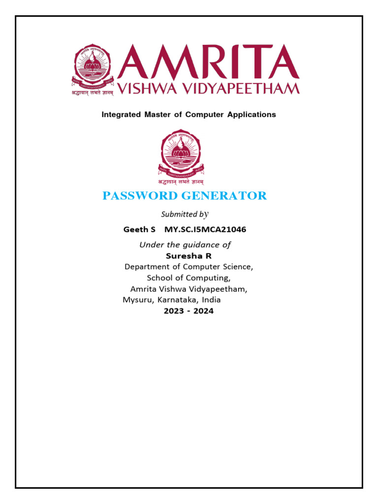 Password Gen | PDF | Cryptography | Computer Access Control
