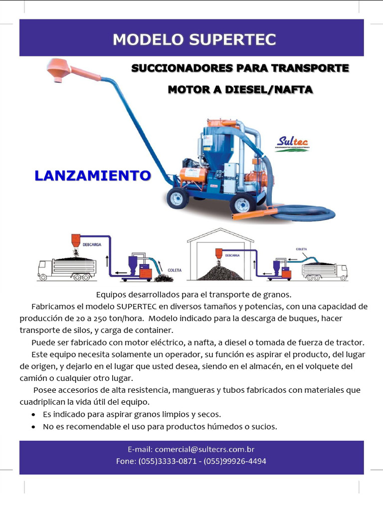 Nuevo Folleto Sultec (Español) | PDF | Aluminio | Motores
