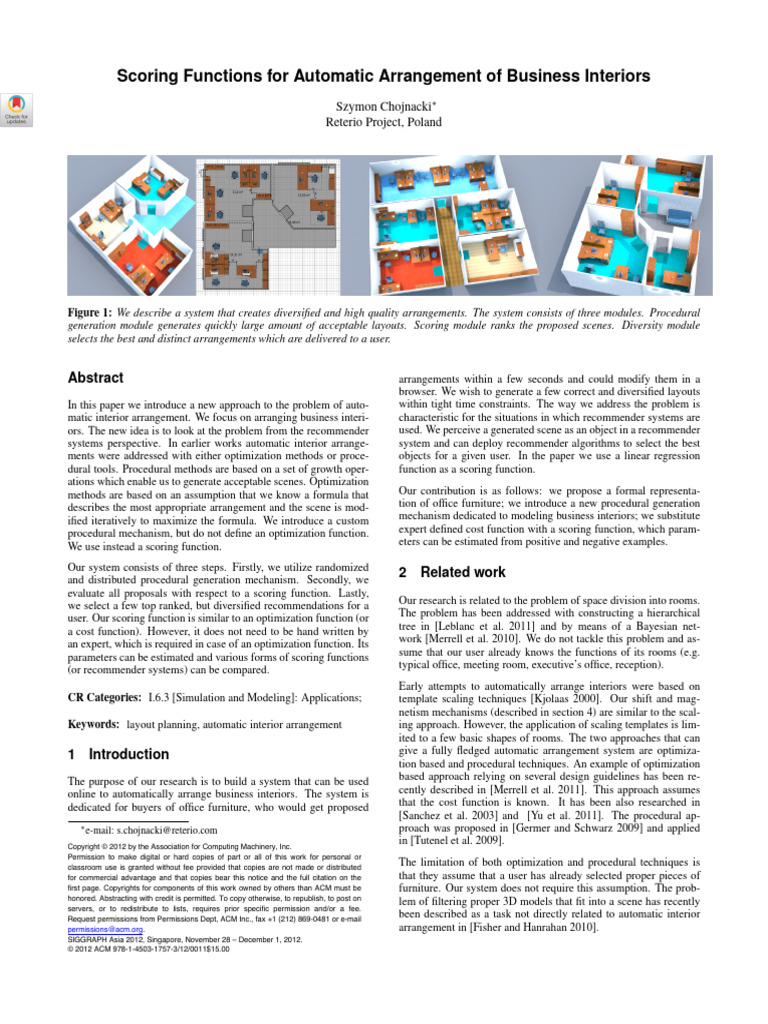 Scoring_Functions_for_Automatic_Arrangement_of_Business_Interiors | PDF | Mathematical ...