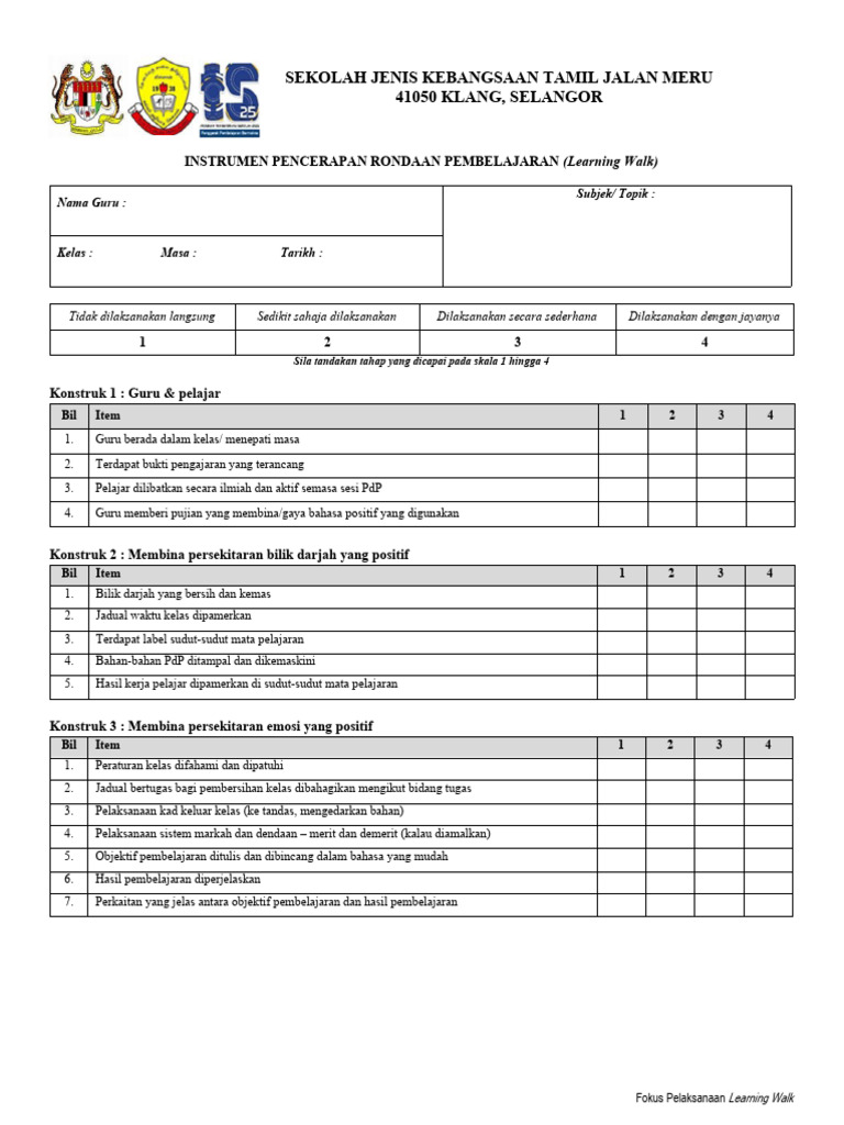 Learning Walk | PDF