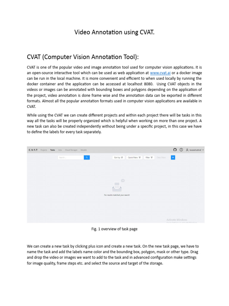 CVAT Annotation | Download Free PDF | Annotation | Json