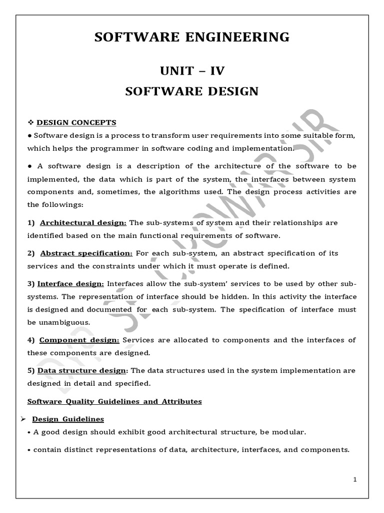 Soft Engg 4 | PDF | Class (Computer Programming) | Formal Verification