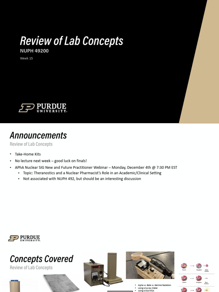 Week 15 Lecture | PDF