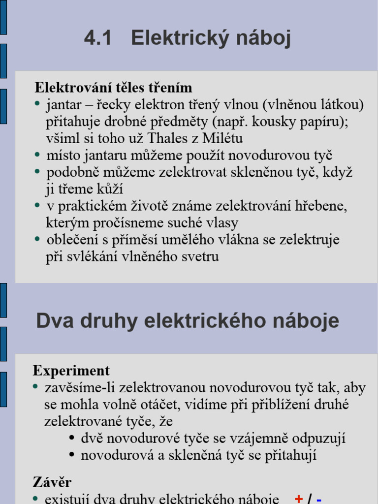 4 Elektrina A Magnetismus | PDF