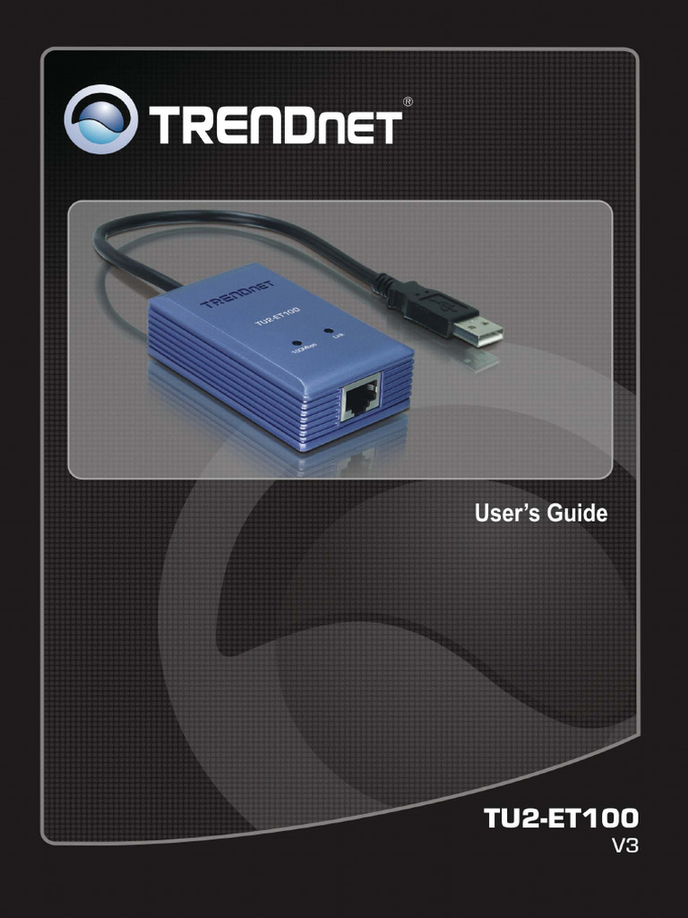 Ug - Tu2-Et100 (V3 22) | PDF | Installation (Computer Programs) | Usb