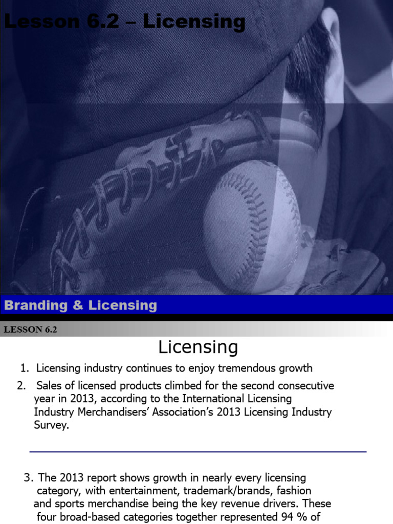 Lesson 6.2 - Slides-Licensing | PDF | License