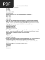 Soal Bahasa Indonesia Kelas 6 Tema 5 - Formulir | PDF