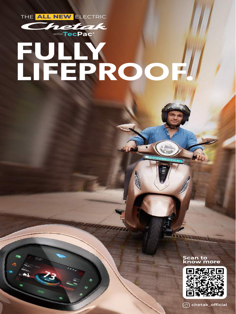 Chetak Brochure | PDF | Battery Charger | Land Vehicles