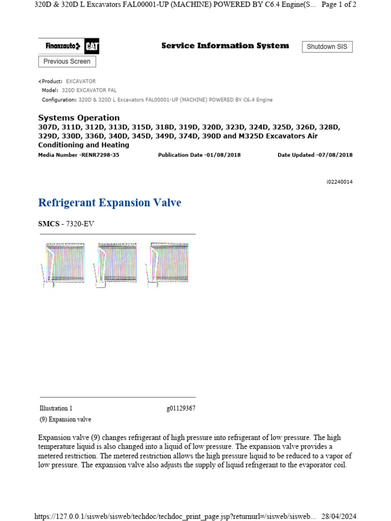Refrigerant Expansion Valve | PDF