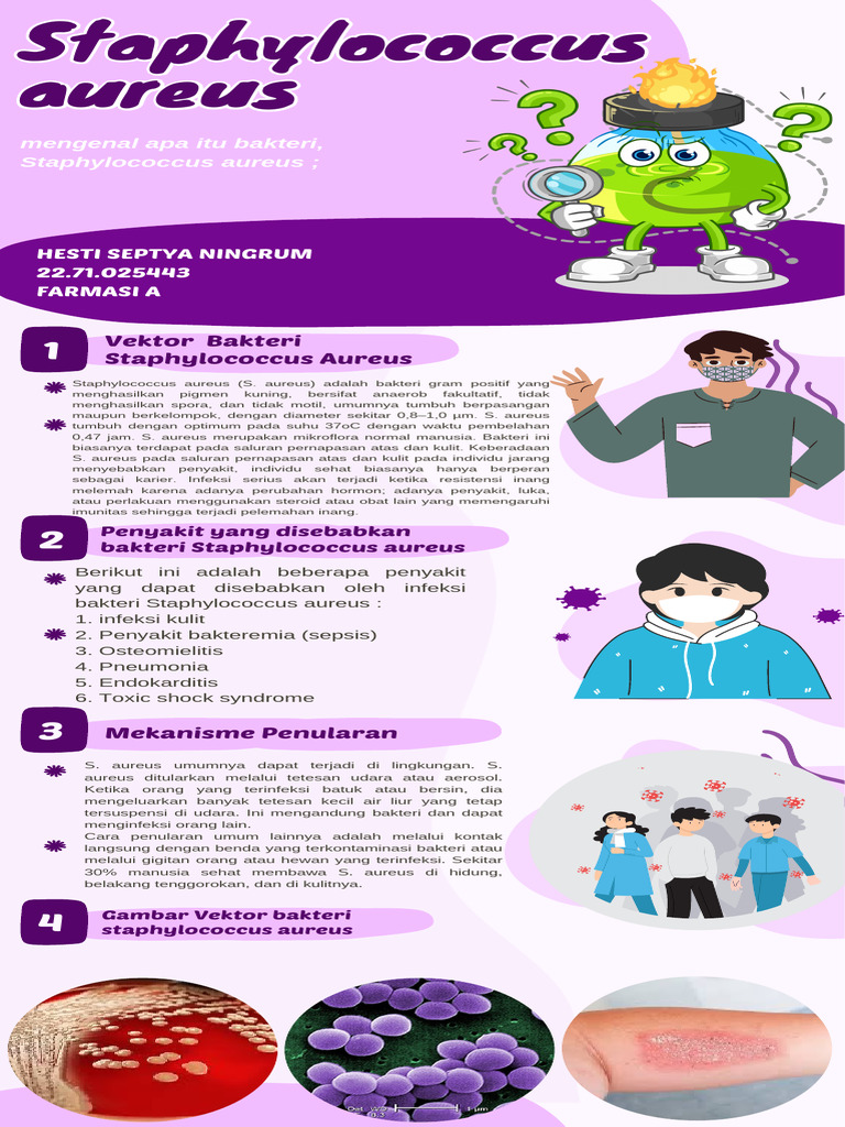bakteri Staphylococcus aureus | PDF