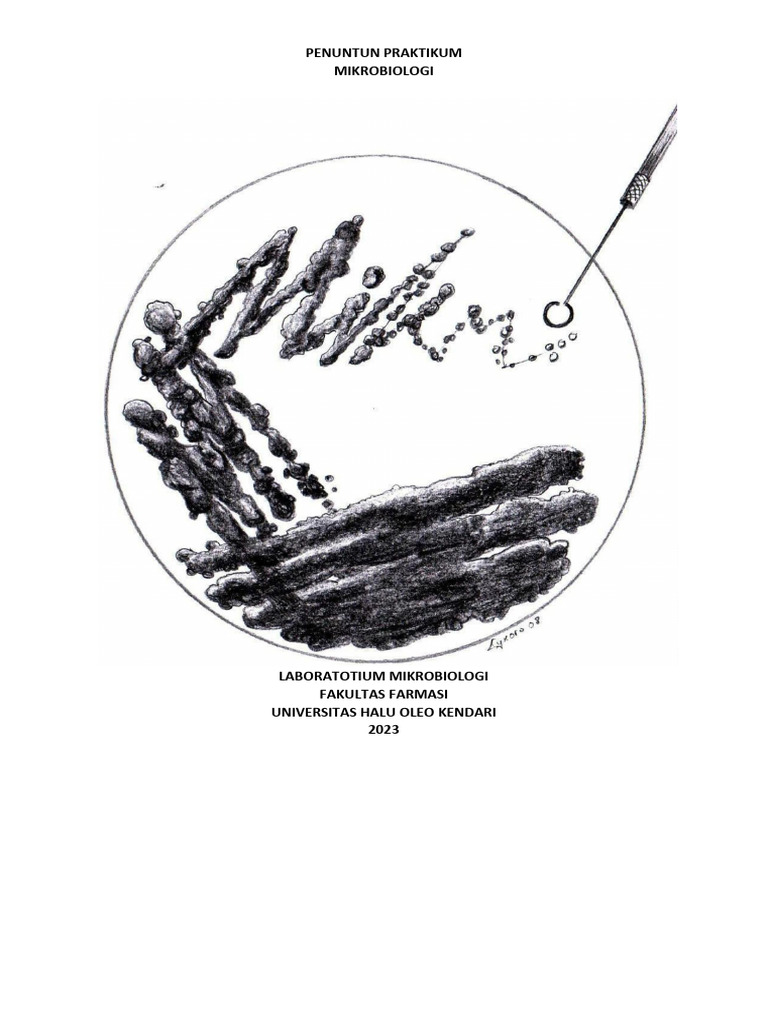 Panduan Praktikum Mikrobiologi 2023 | PDF