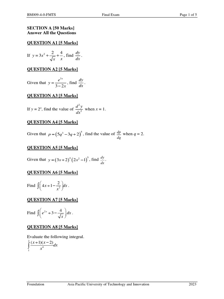Exam_resit_VE_QP | PDF | Trigonometry | Mathematical Objects