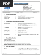 SDS Petron Diesel MAX | PDF | Dangerous Goods | Toxicity