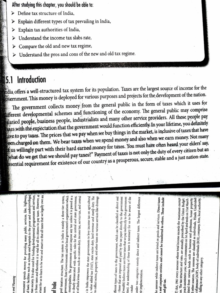 Personal Finance Unit 1 B.Com 3rd Year | PDF | Taxes | Value Added Tax