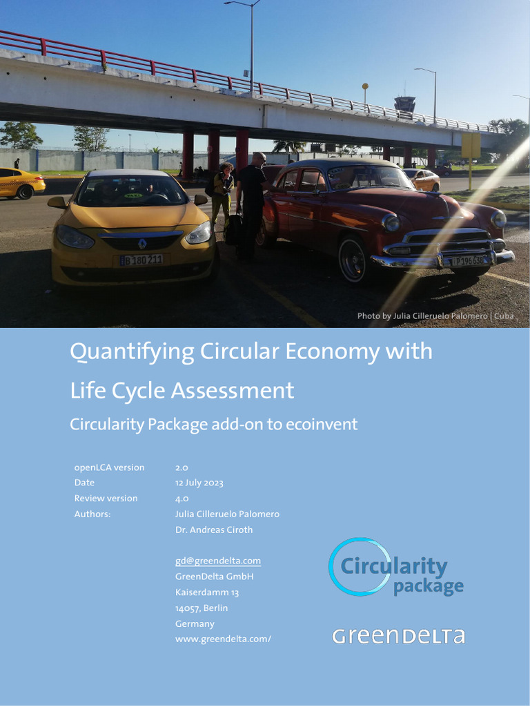 Circular Economy LCA Guide | PDF | Life Cycle Assessment | Recycling