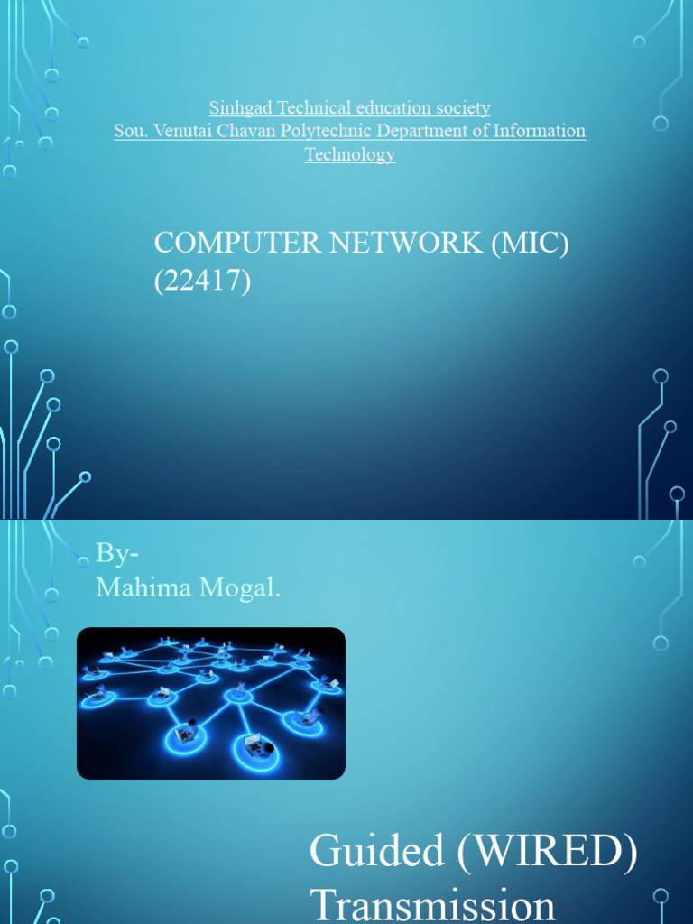 Presentation 2 | Download Free PDF | Transmission Medium | Coaxial Cable