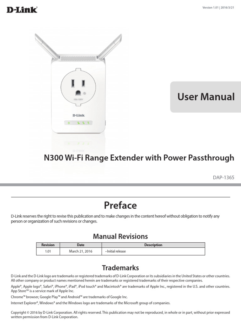 N300 Wi-Fi Range Extender With Power Passthrough | PDF | I Pv6 | Ip Address