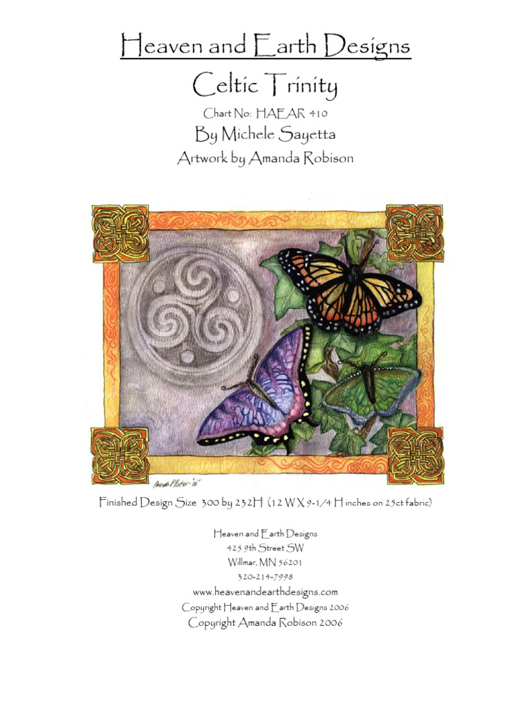 AR410 Celtic Trinity | PDF | Textiles