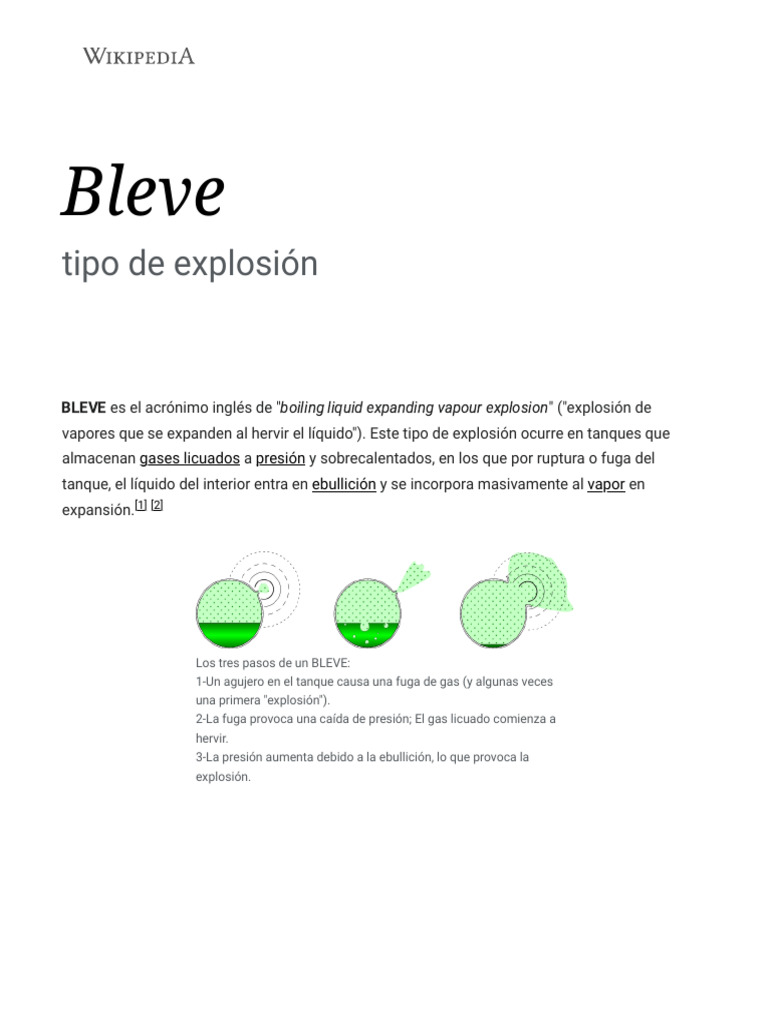Bleve - Wikipedia, La Enciclopedia Libre | Descargar gratis PDF ...