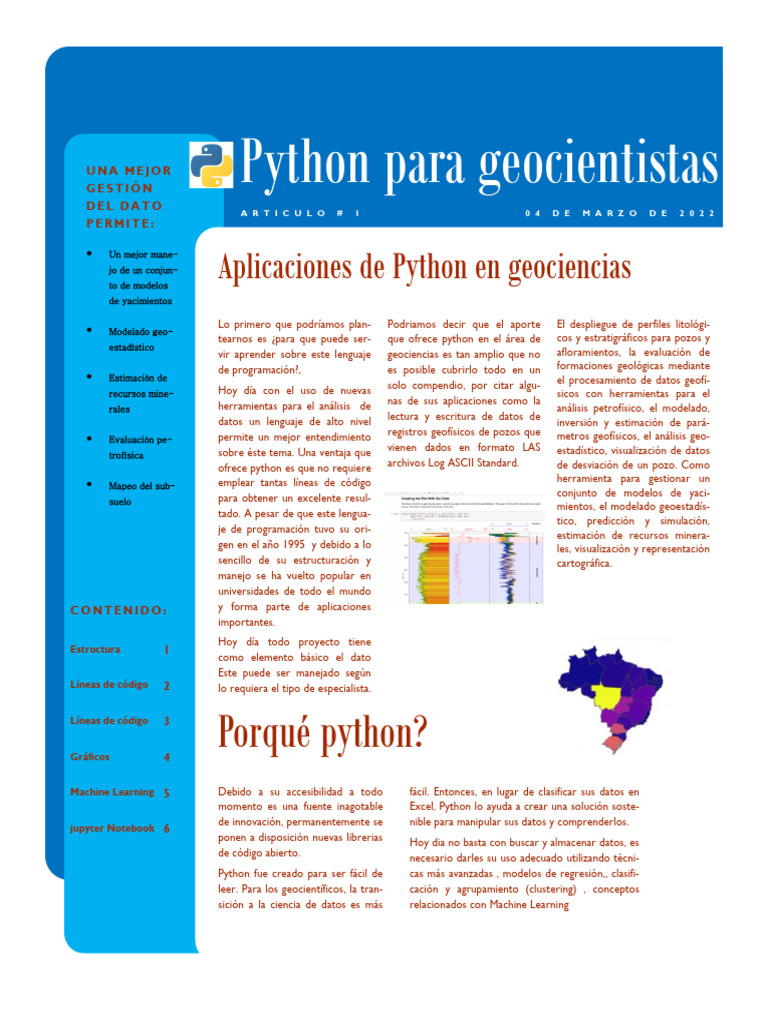 Triptico Python | PDF | Programación de computadoras | Python (lenguaje de programación)