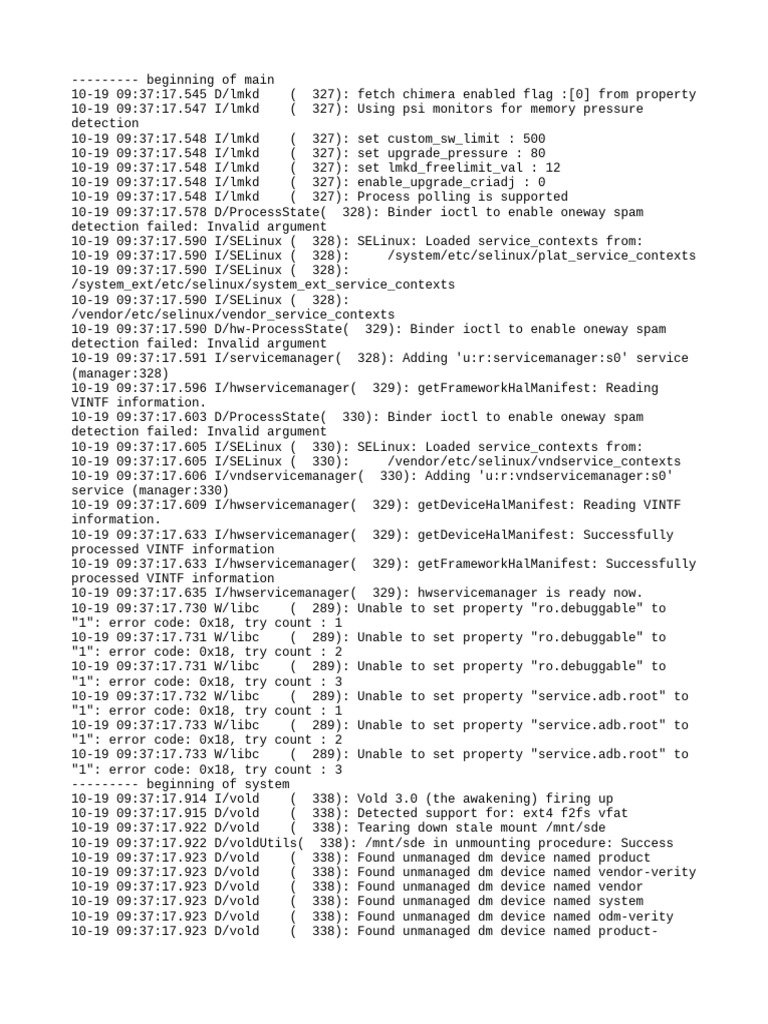 Logcat Home Fota Update Log | PDF | Encryption | Computer Data